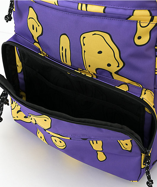 Neff Drippy Smile Momentum Purple Backpack | Zumiez
