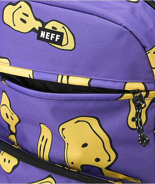 Neff Drippy Smile Momentum Purple Backpack | Zumiez