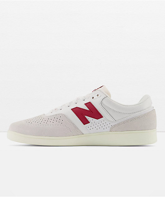 New Balance Numeric 508 Westgate White & Red Skate Shoes | Zumiez