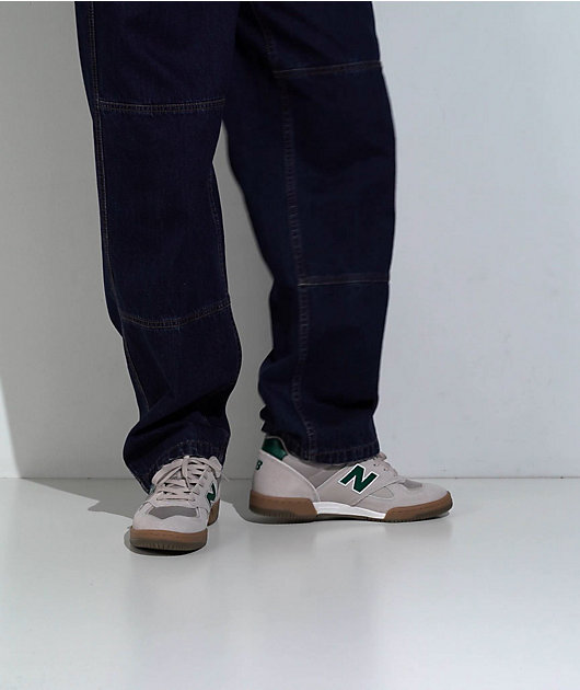 New Balance Numeric 600 Beige & Gum Skate Shoes | Zumiez