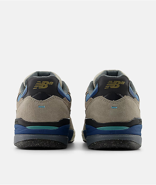 New Balance Numeric 933 Reynolds Mushroom & Light Blue Skate Shoes | Zumiez