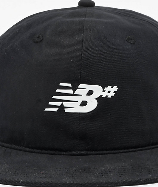 New Balance Numeric Classic Black Strapback Hat | Zumiez