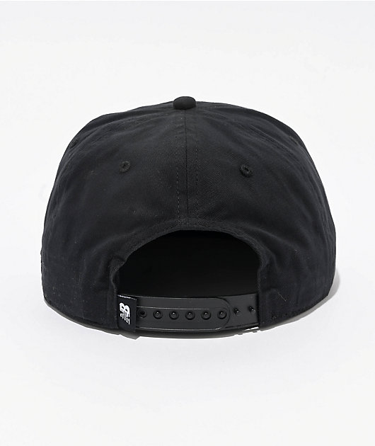 New Balance Numeric Classic Black Strapback Hat | Zumiez