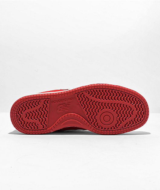 New Balance Numeric Kids 480 Red & White Skate Shoes | Zumiez