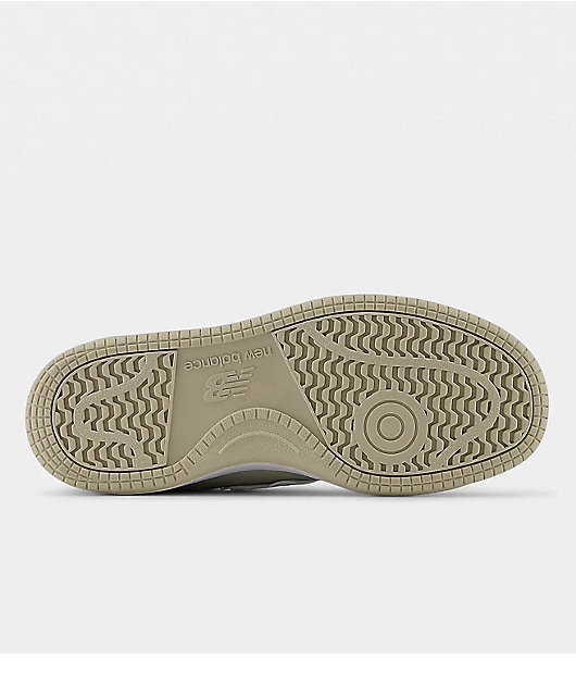 New Balance Numeric Kids 480 Timber Wolf & White Skate Shoes | Zumiez