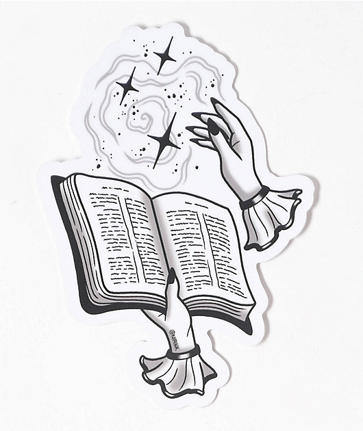 Nia Ink Spellbook Sticker | Zumiez