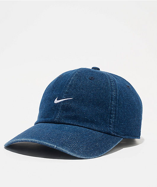 Nike Dad Blue Denim Strapback Hat | Zumiez