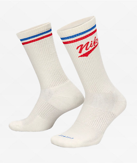 Nike Everyday Plus Cream 3-Pack Crew Socks | Zumiez
