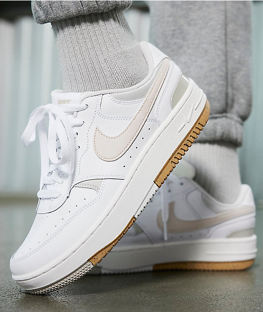 Nike Gamma Force White & Light Bone Shoes | Zumiez
