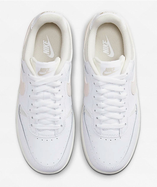 Nike Gamma Force White & Light Bone Shoes | Zumiez