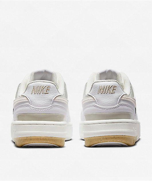 Nike Gamma Force White & Light Bone Shoes | Zumiez