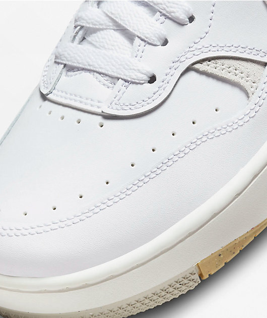 Nike Gamma Force White & Light Bone Shoes | Zumiez