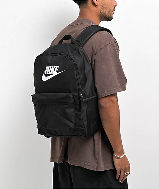 Nike Heritage Black Backpack | Zumiez