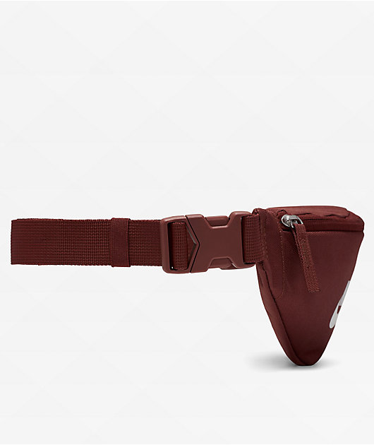 Nike Heritage Dark Brown Fanny Pack | Zumiez