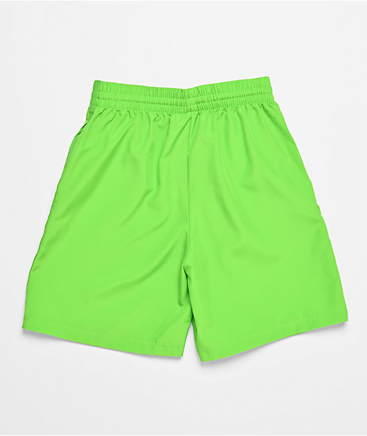 Nike Kids Dri-FIT Multi+ Mean Green Shorts | Zumiez
