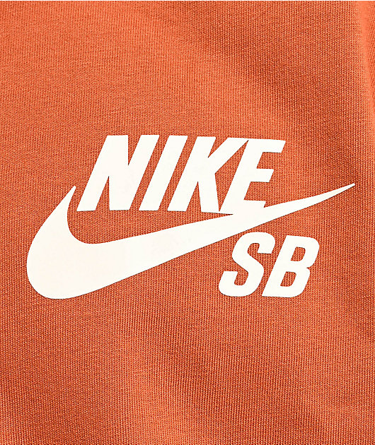 Nike SB Logo Russet T-Shirt | Zumiez