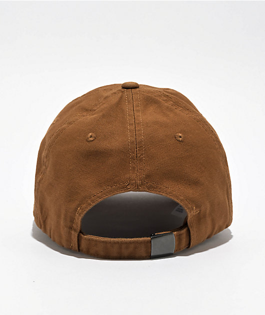 Nike SB Unstructured Brown Denim Strapback Hat | Zumiez