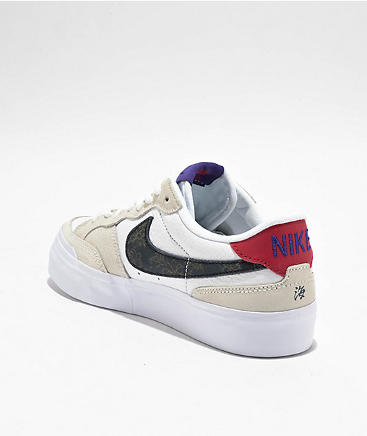 Nike SB x Sky Brown Zoom Pogo Plus Sail & Black Shoes | Zumiez