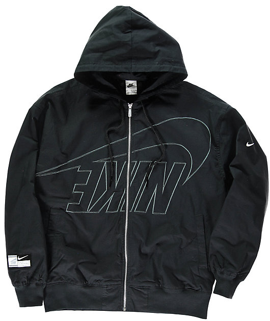 Nike Sportswear Black Oversized Dance Jacket | Zumiez