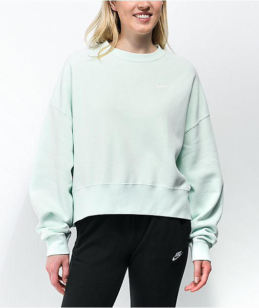Nike Sportswear Green Crewneck Sweatshirt | Zumiez