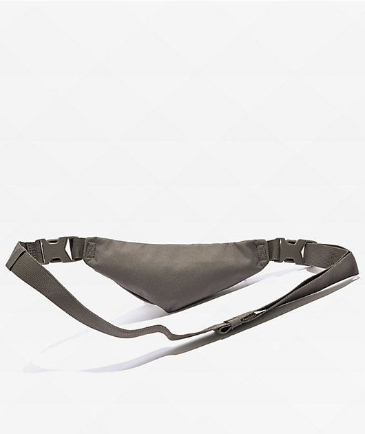 Nike Sportswear Heritage Ash Grey & Black Fanny Pack | Zumiez