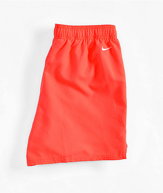 Nike Swim Volley Pastel Red Board Shorts | Zumiez