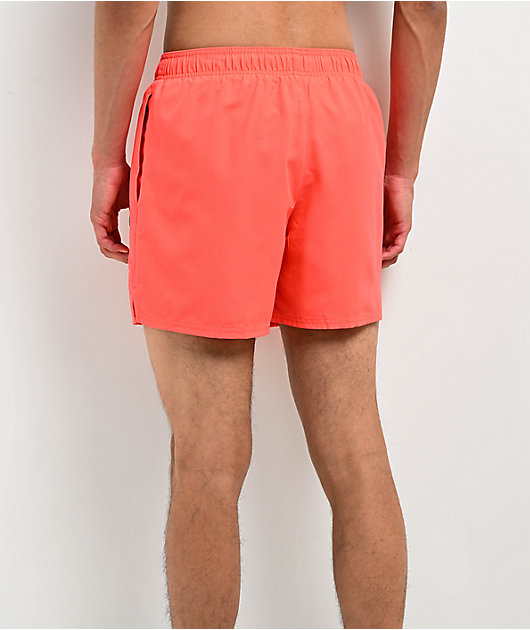 Nike Swim Volley Pastel Red Board Shorts | Zumiez