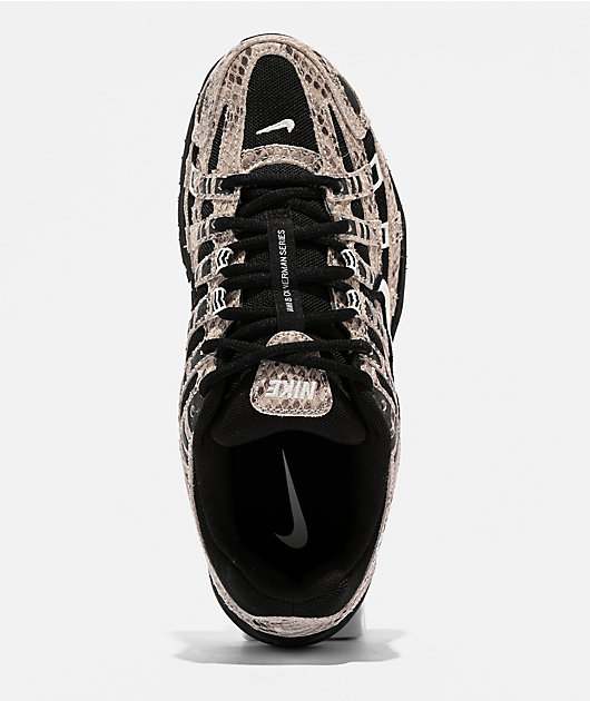 Nike Women's P-6000 White, Black & Python Shoes | Zumiez