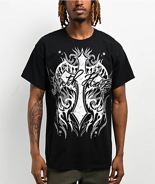 Ninth Hall Bless Up Black T-Shirt | Zumiez