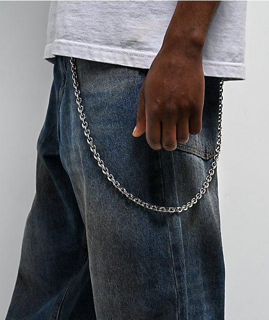 Ninth Hall Curb Silver Pocket Chain | Zumiez