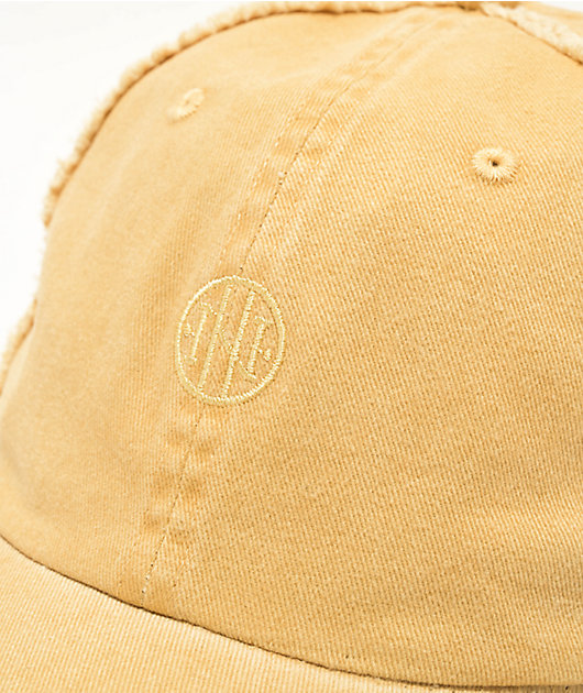 Ninth Hall Cypress Distressed Natural Strapback Hat | Zumiez
