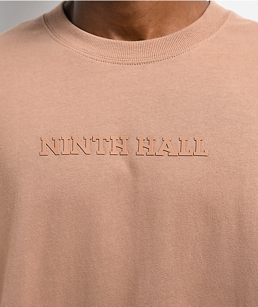 Ninth Hall Fundamentals Logo Chantrelle Long Sleeve Oversized T-Shirt ...
