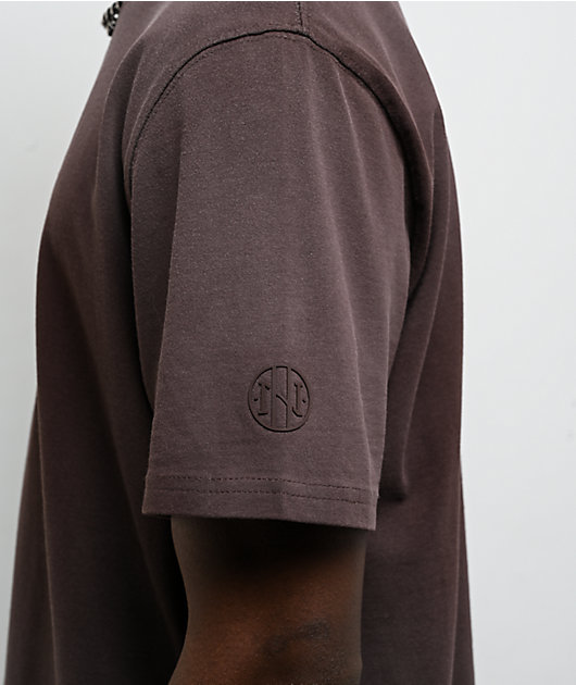 Ninth Hall Fundamentals Shipwreck Brown Boxy T-Shirt | Zumiez