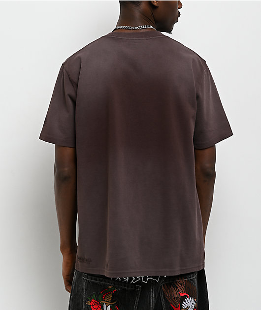 Ninth Hall Fundamentals Shipwreck Brown Boxy T-Shirt | Zumiez