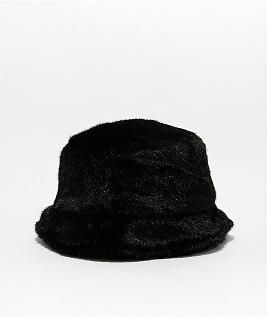 Ninth Hall Fuzzy Black Bucket Hat | Zumiez
