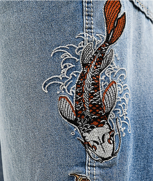 Ninth Hall Idle Consult Straight Leg Denim Jeans | Zumiez