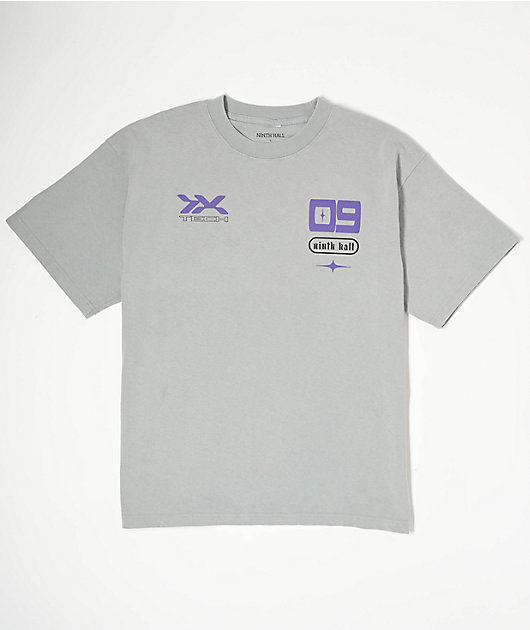 Ninth Hall Import Nights Vintage Grey T-Shirt | Zumiez