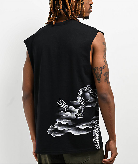 Ninth Hall In The Clouds Black Tank Top | Zumiez