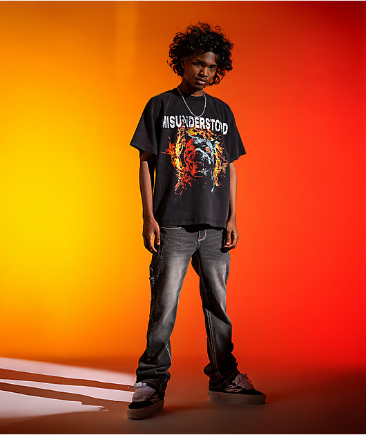 Ninth Hall Misunderstood Black T-Shirt | Zumiez