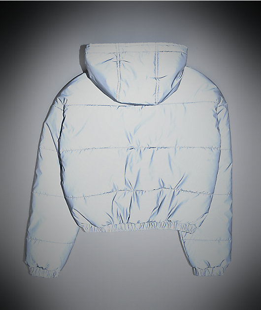 Ninth Hall Reflect Silver Puffer Jacket