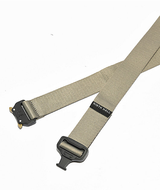 Ninth Hall Salver Mermaid Green Web Belt | Zumiez