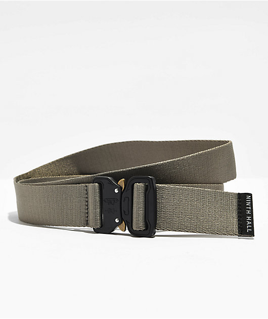 Ninth Hall Salver Mermaid Green Web Belt | Zumiez