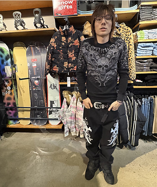 Ninth Hall Silas Western Black Belt | Zumiez