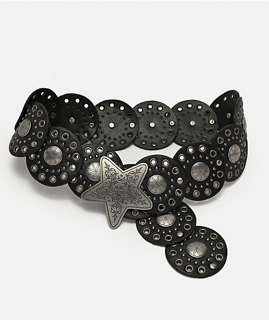 Ninth Hall Soleil Disc Western Black Belt | Zumiez
