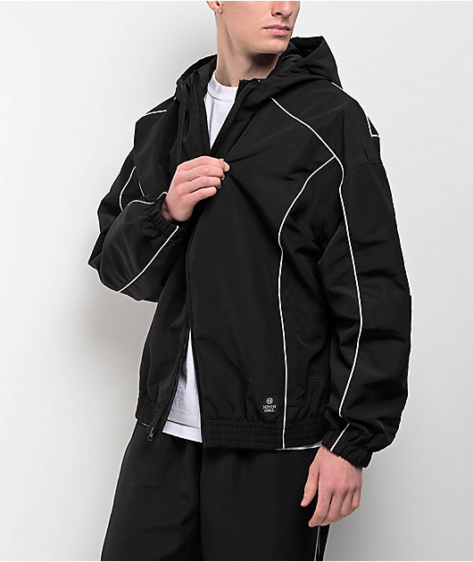 Ninth Hall Vessel Black Hooded Jacket | Zumiez