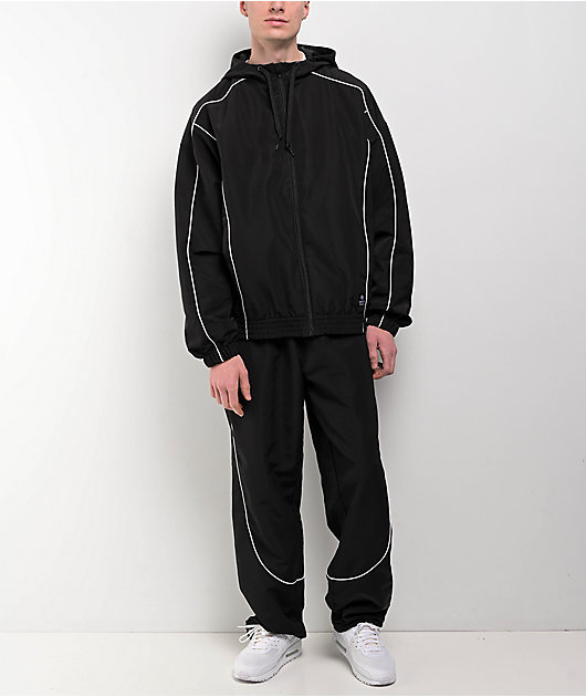 Ninth Hall Vessel Black Hooded Jacket | Zumiez