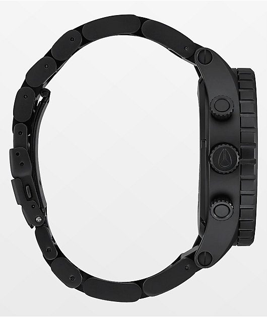 Nixon 51-30 Chrono Matte Black Analog Watch | Zumiez
