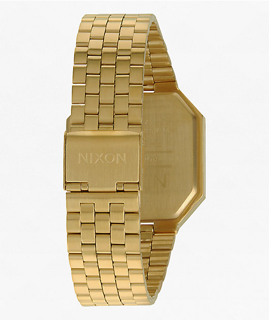 Nixon Re-Run All Gold Digital Watch | Zumiez