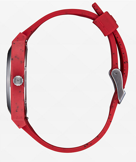 Nixon Time Teller OPP Red Analog Watch | Zumiez