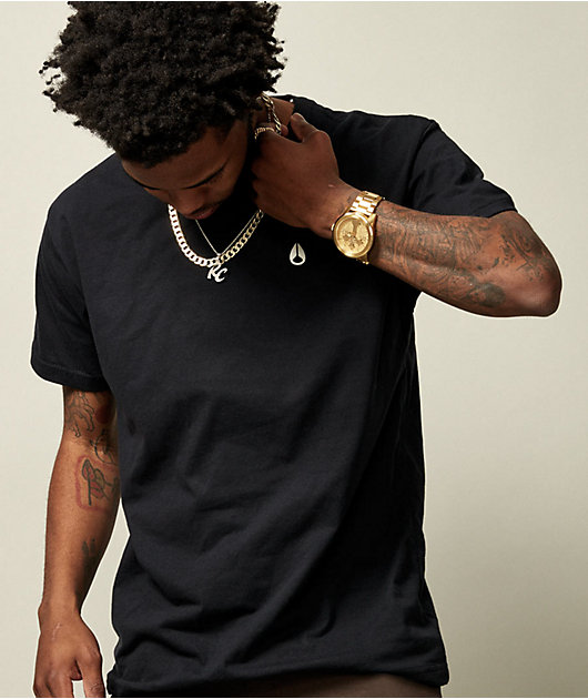 Nixon x 2PAC Corporal Gold Analog Watch | Zumiez